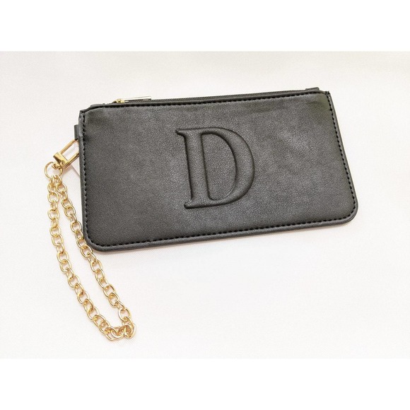 Time and Tru | Bags | New Time And Tru Letter D Monogram Initial Black ...